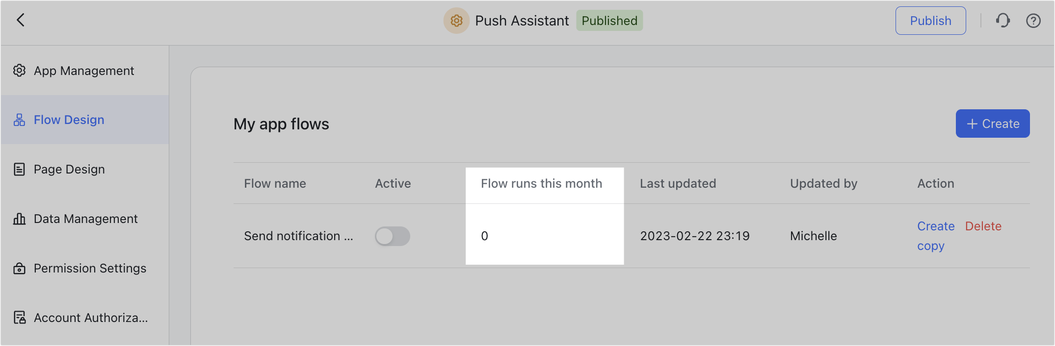 Use the Push Assistant bot