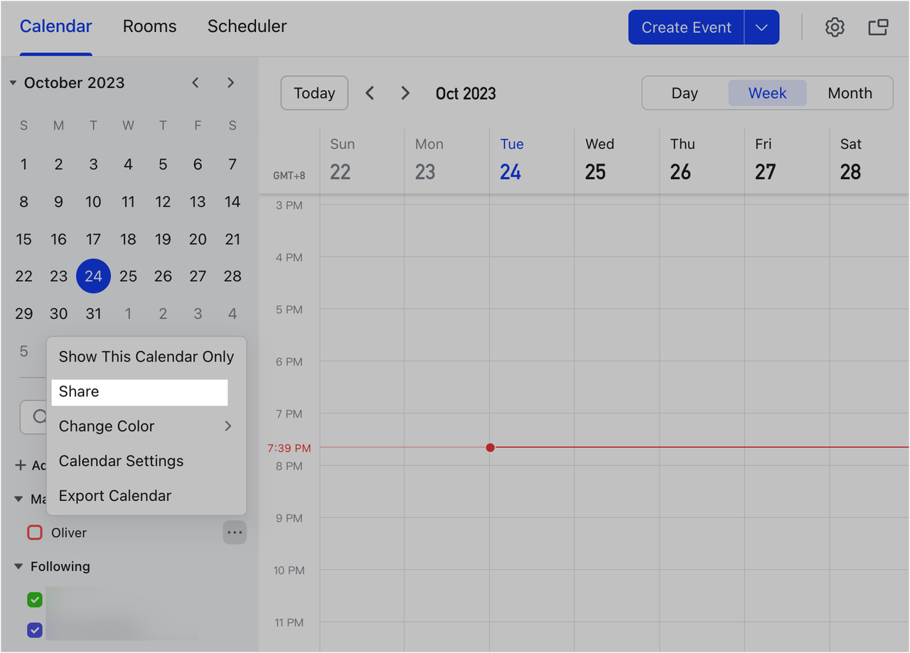 Calendar feature updates