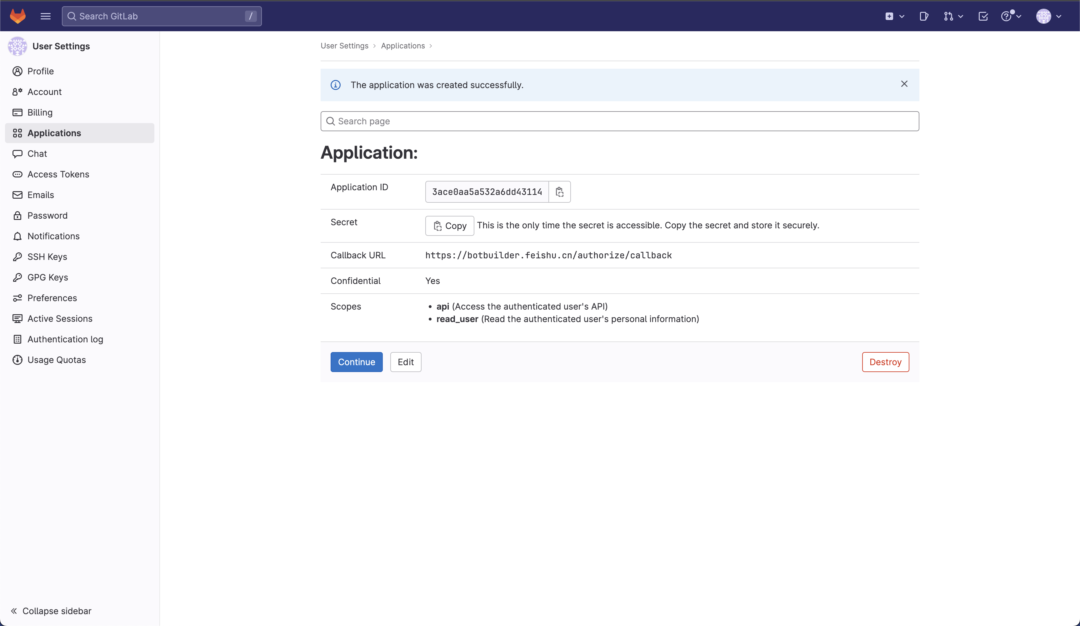 Use the GitLab connector