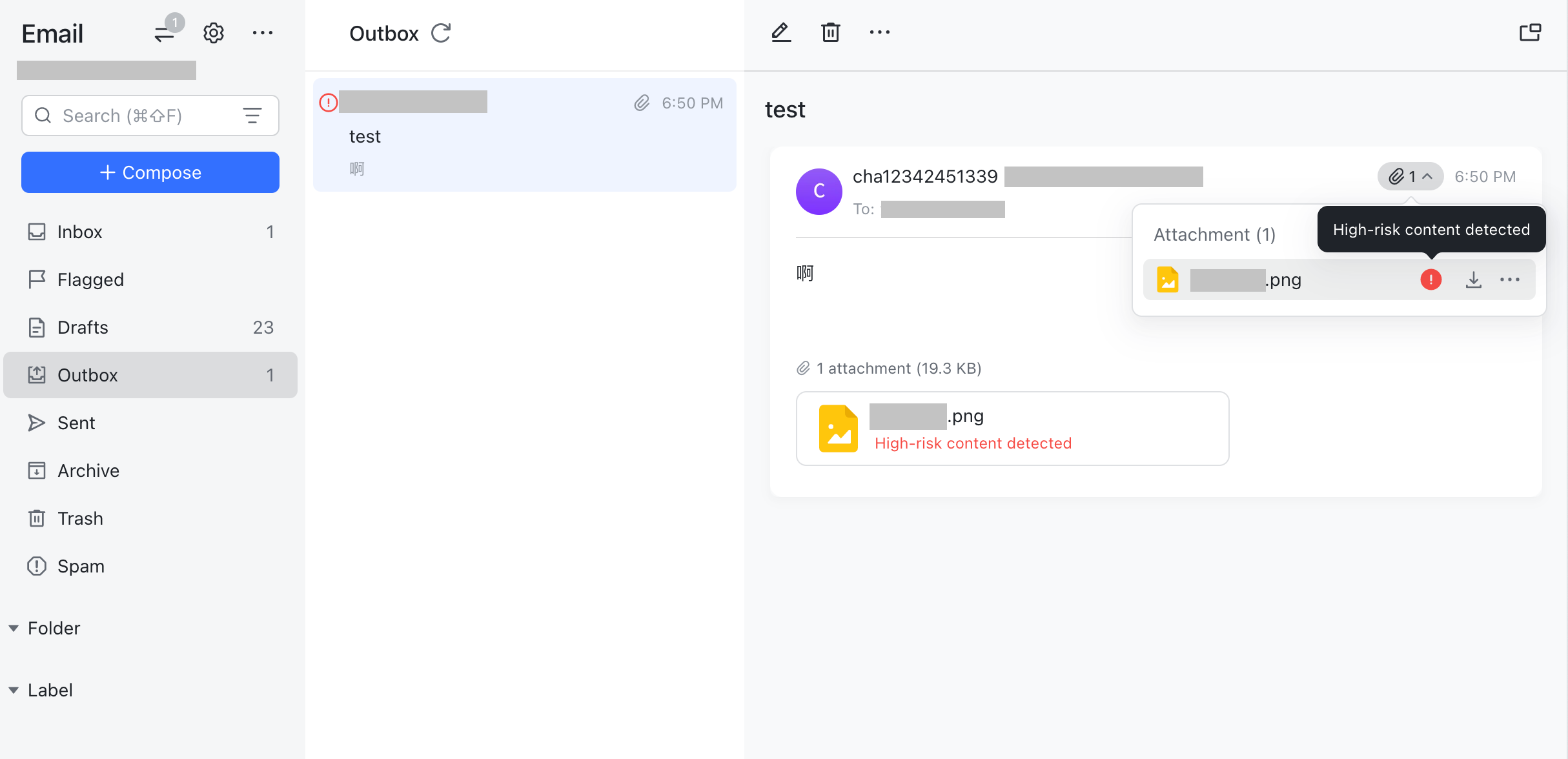 Admin | Set up file security detection