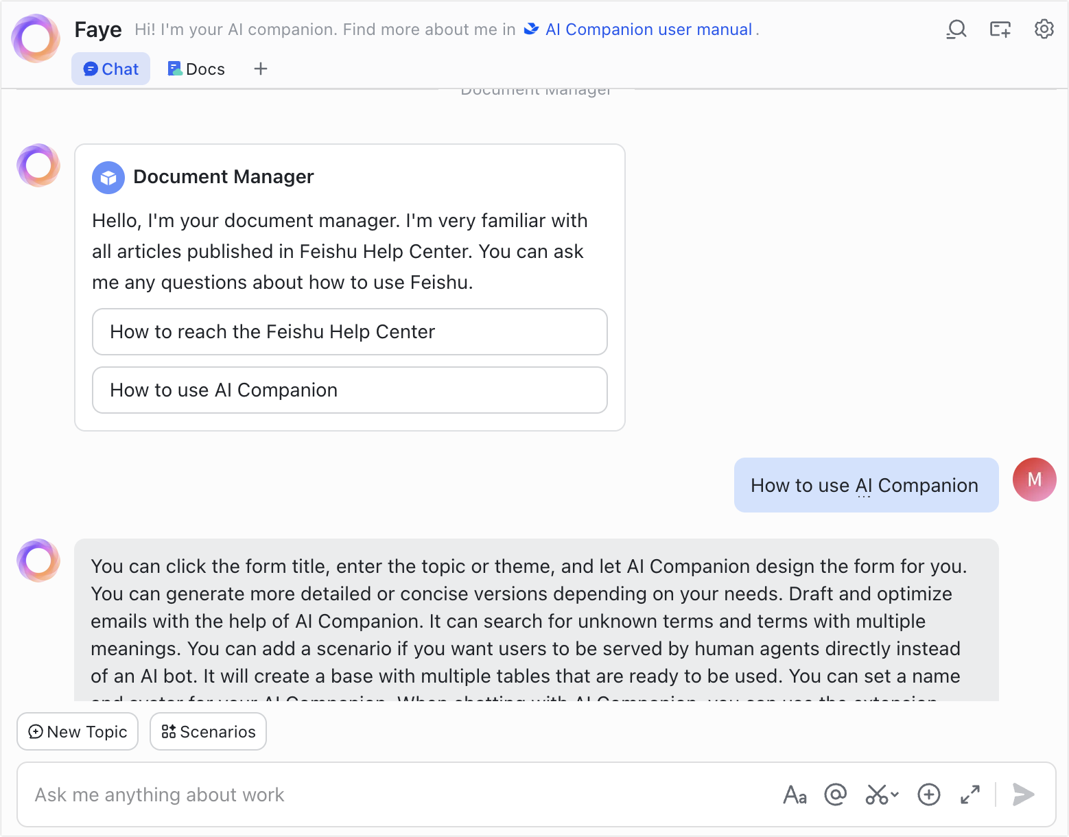 Create custom scenarios