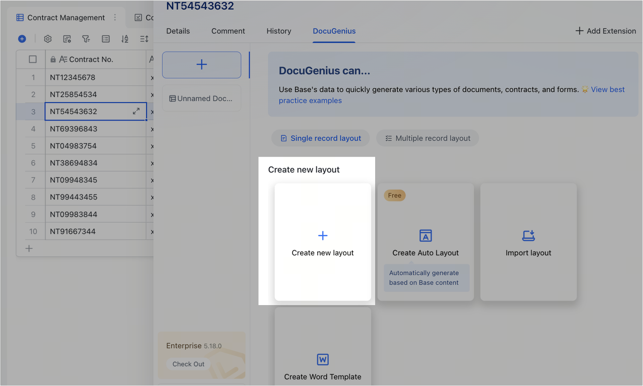 Automatically typeset and print with DocuGenius