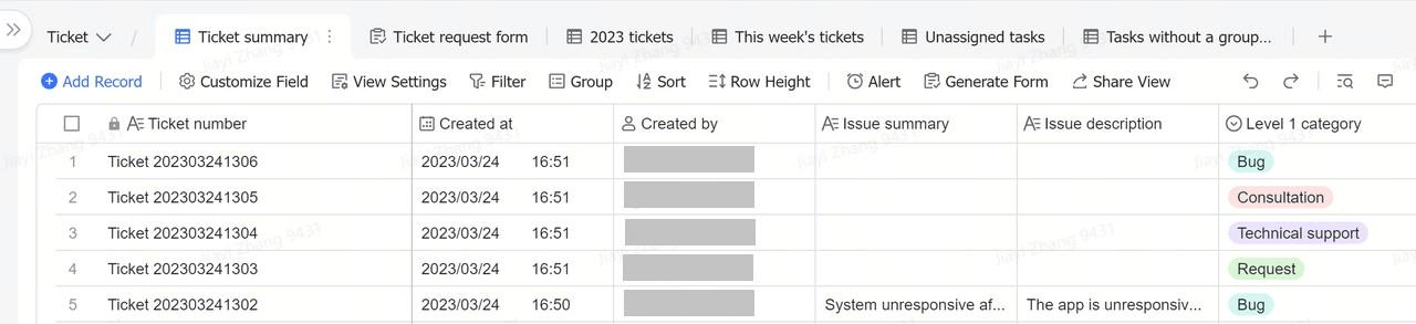 Create custom shortcut menus on Help Desk message cards