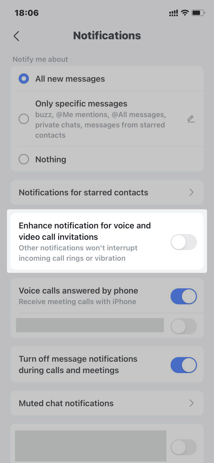 iPhone/WeChat calls become silent when a Feishu call invitation comes in. What should I do?