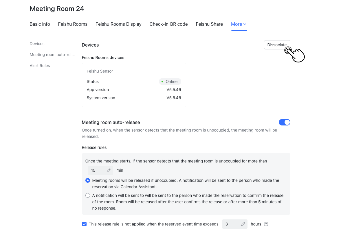 Admin | Set up the HikVision sensor