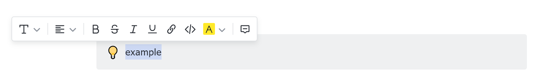 Insert callouts in Docs