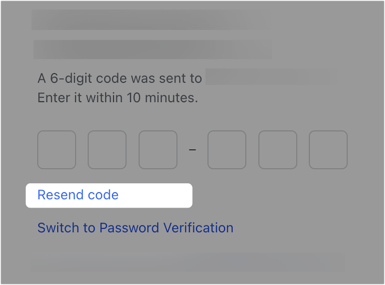 What should I do if I don't receive a verification code when signing up ...