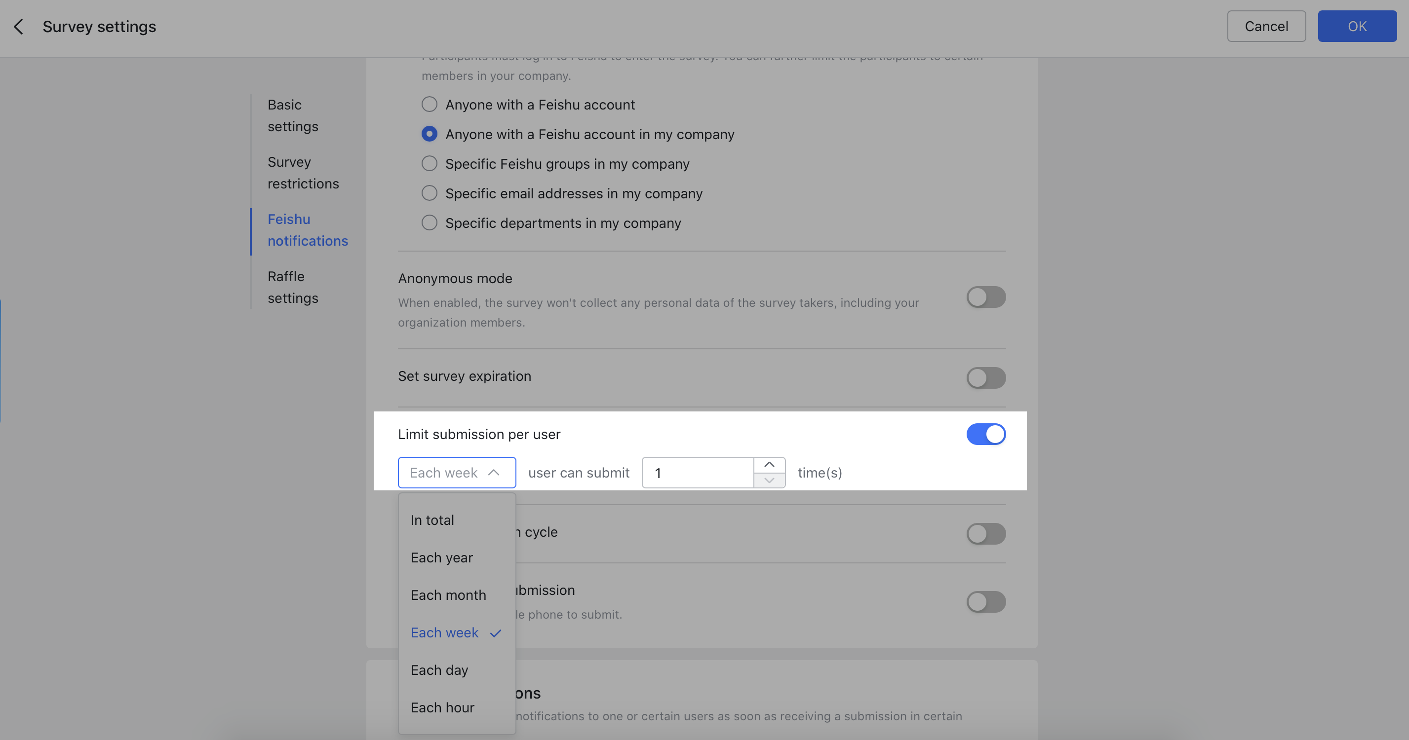 Manage Projects with Feishu Survey