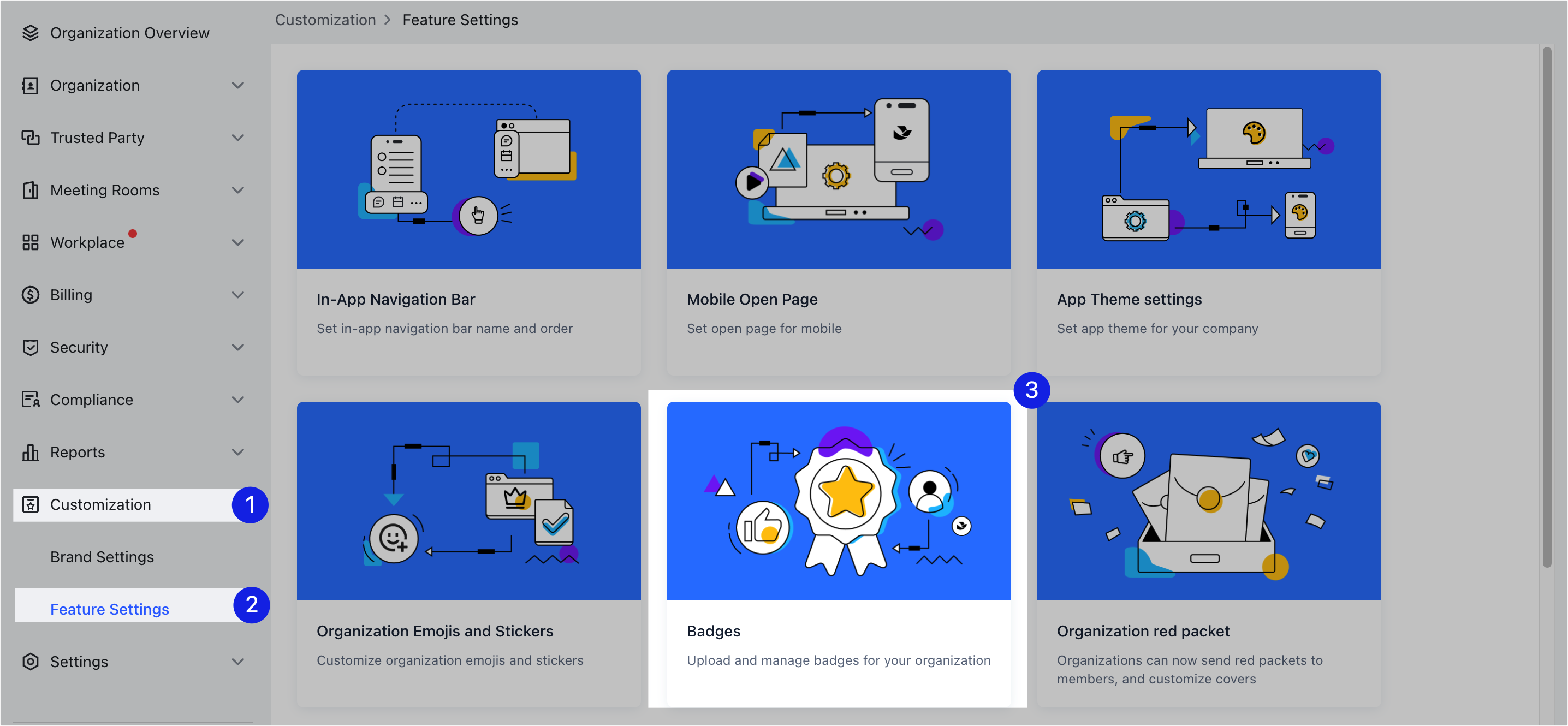 Admin | Upload and manage badges