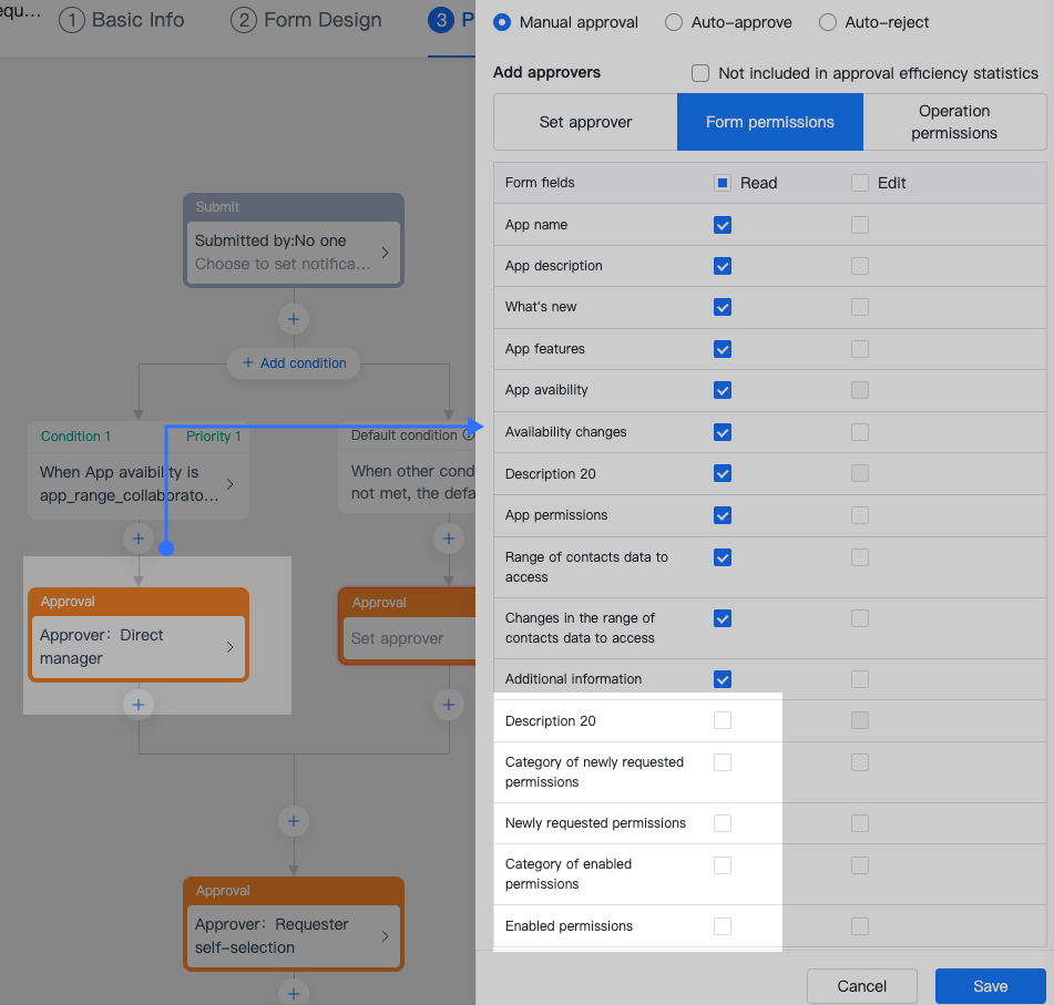 Guide for approval of custom app releases