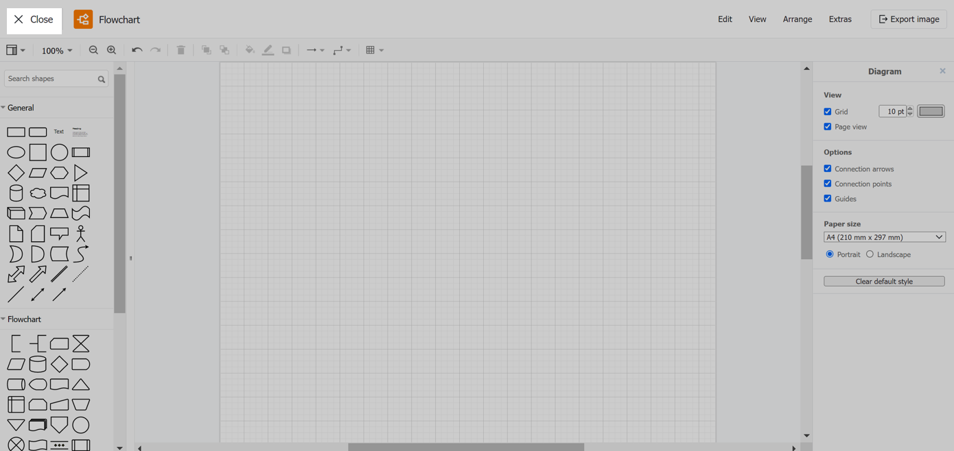 Create flowcharts and UML diagrams in Docs
