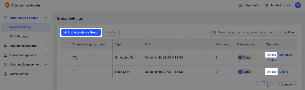 Admin | Set up GPS attendance
